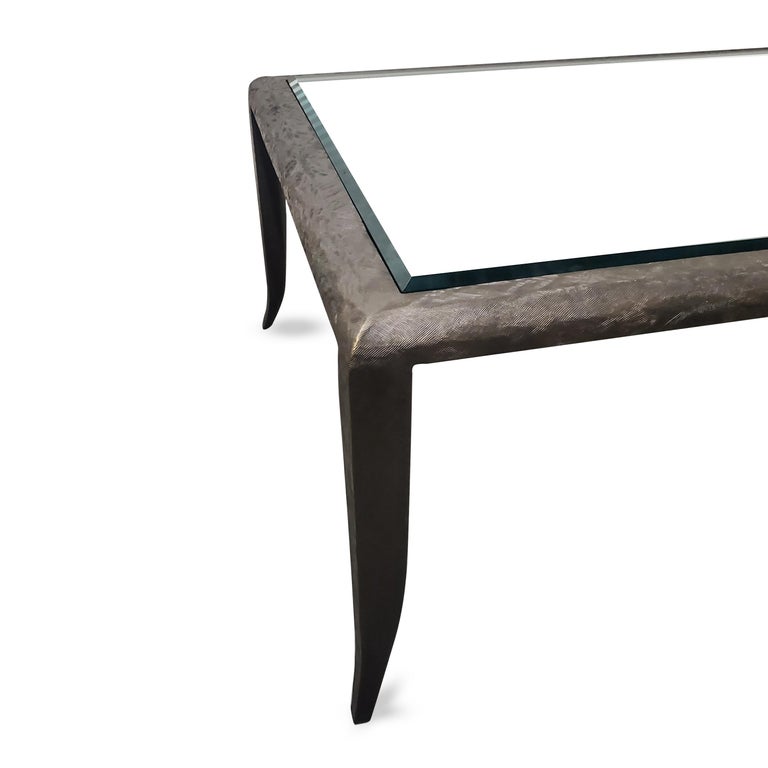 Bronze Coffee Table, Manner of Maison Jensen For Sale at 1stDibs