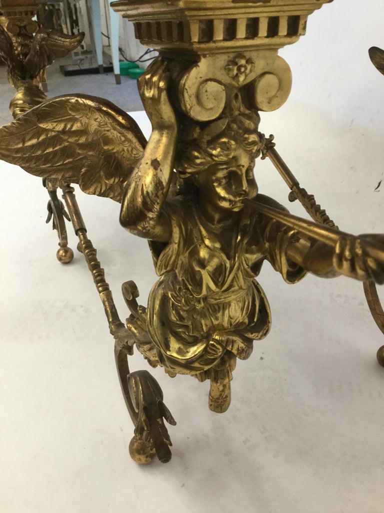 Bronze Coffee Table with Cherubs, 1940s For Sale at 1stDibs | cherub ...