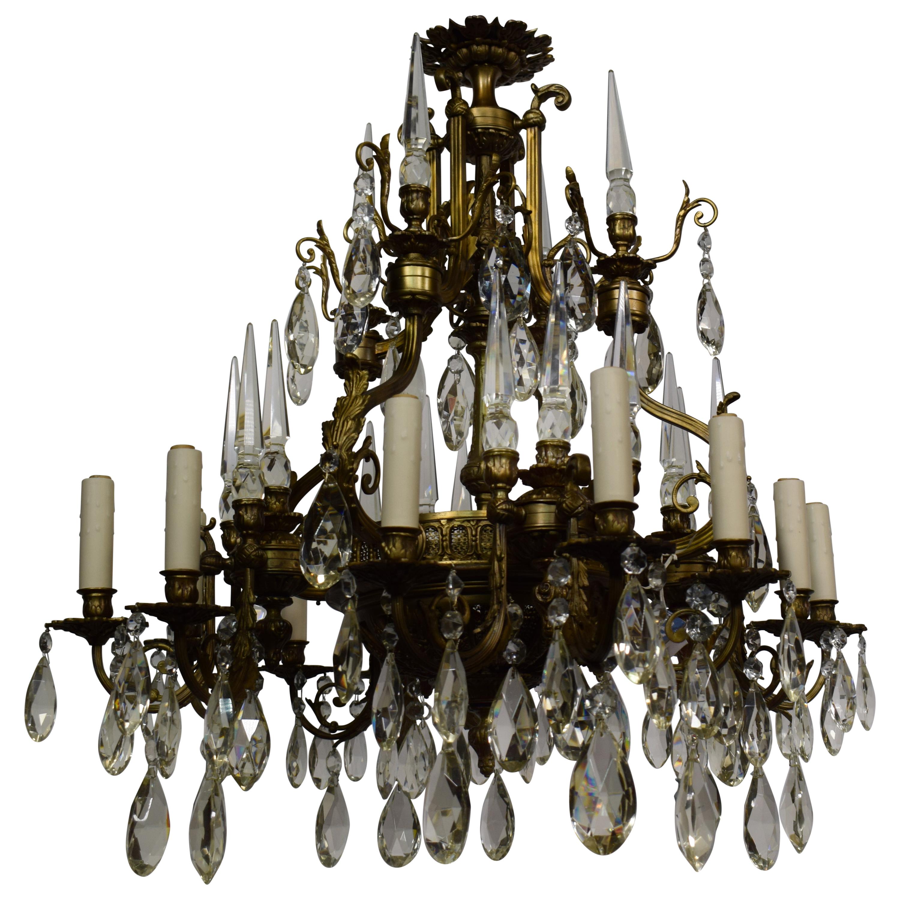 Neo-classical Greek Revival Chandelier at 1stDibs