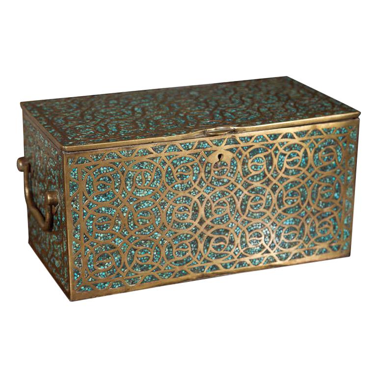 Bronze Decorative Box Or Coffer For Sale at 1stDibs | bronze box ...