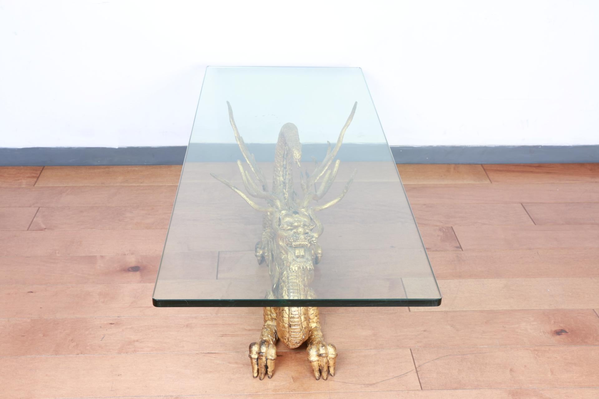 Bronze Dragon Coffee Table For Sale at 1stDibs