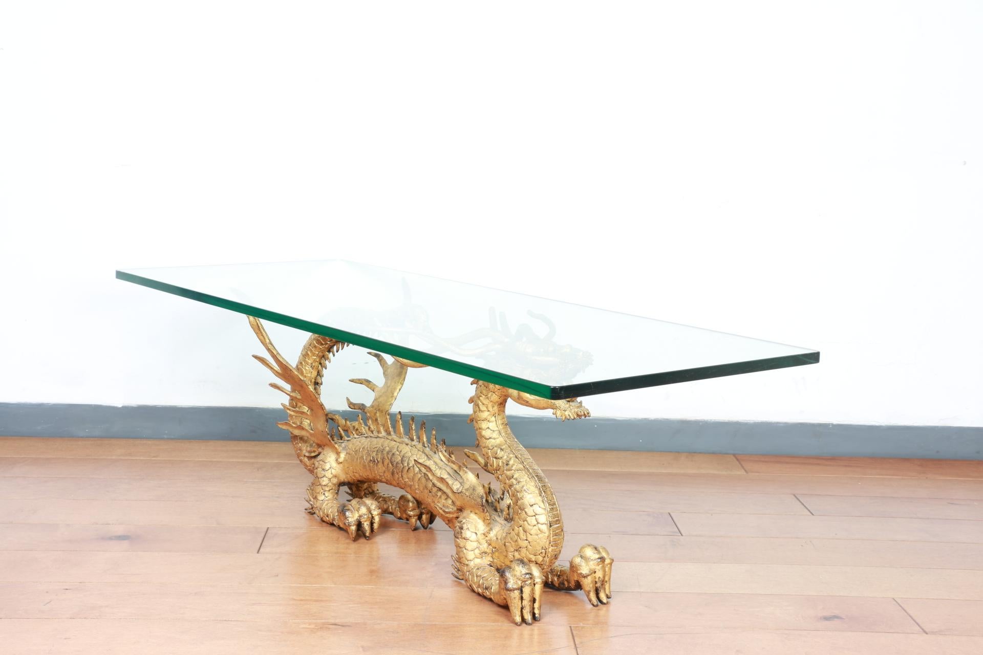 Bronze Dragon Coffee Table For Sale at 1stDibs