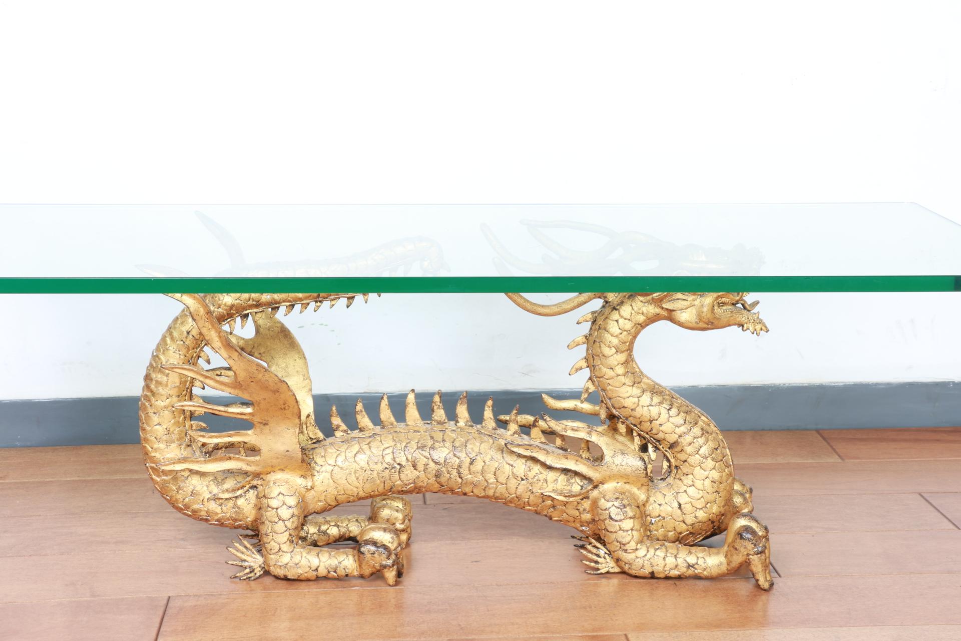 Bronze Dragon Coffee Table For Sale at 1stDibs