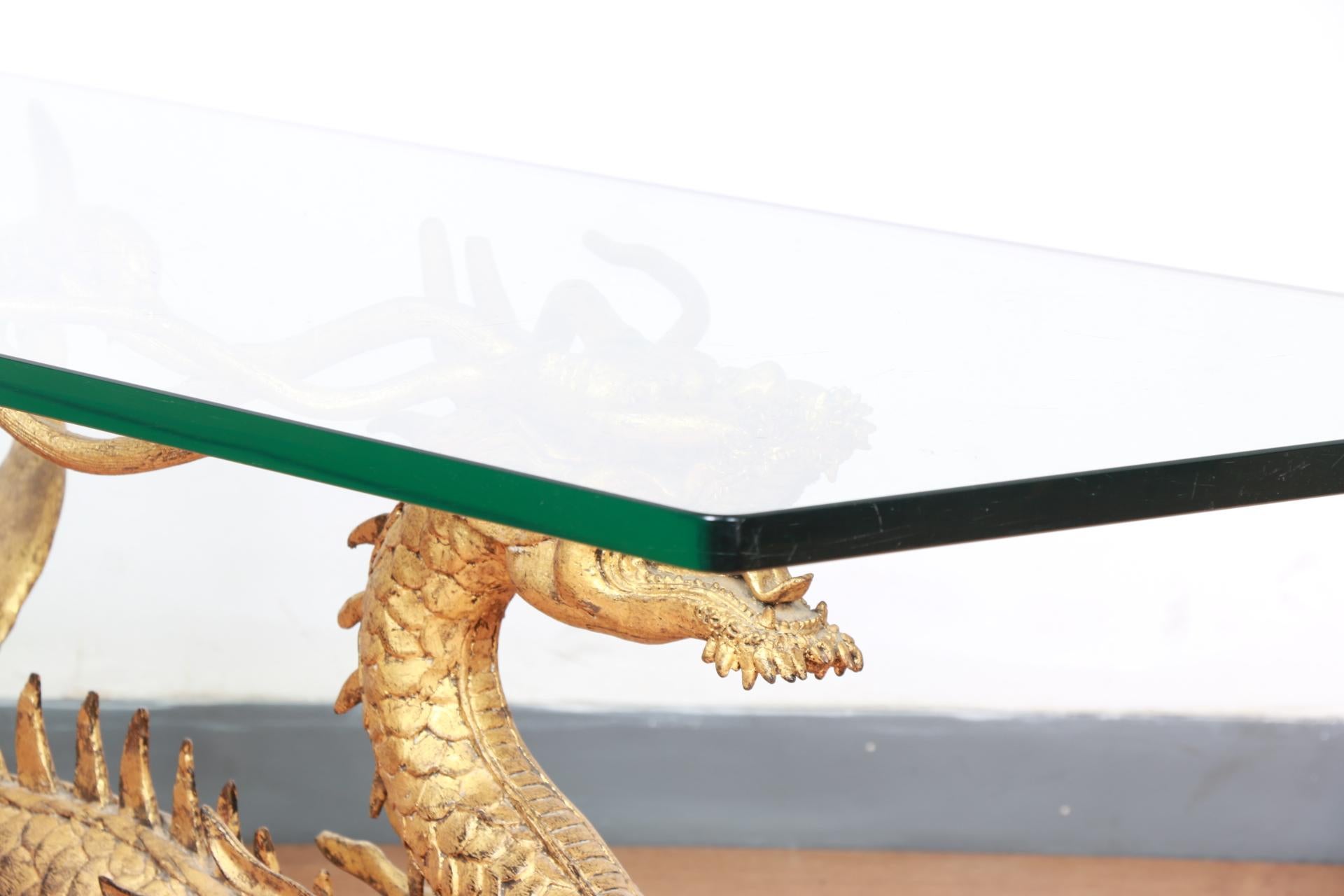 Bronze Dragon Coffee Table For Sale at 1stDibs