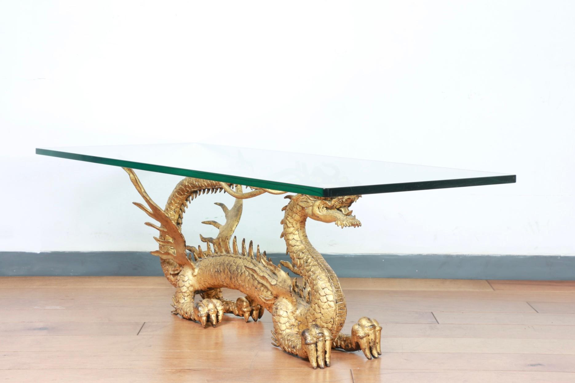 Bronze Dragon Coffee Table For Sale at 1stDibs
