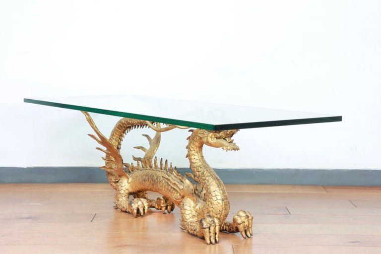 Bronze Dragon Coffee Table For Sale at 1stDibs
