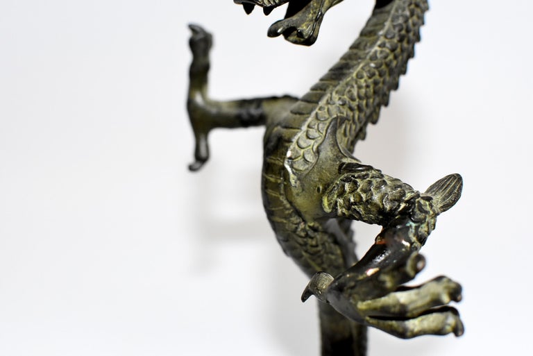 Bronze Dragon, Standing Dragon at 1stDibs | the standing dragon