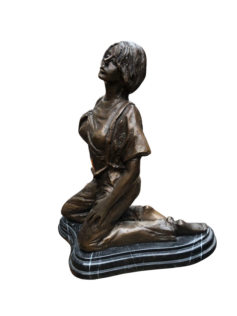 Bronze Erotic Female Figurine Statue Sexy Lady 20th Century At 1stdibs Erotic Figurines Sexy