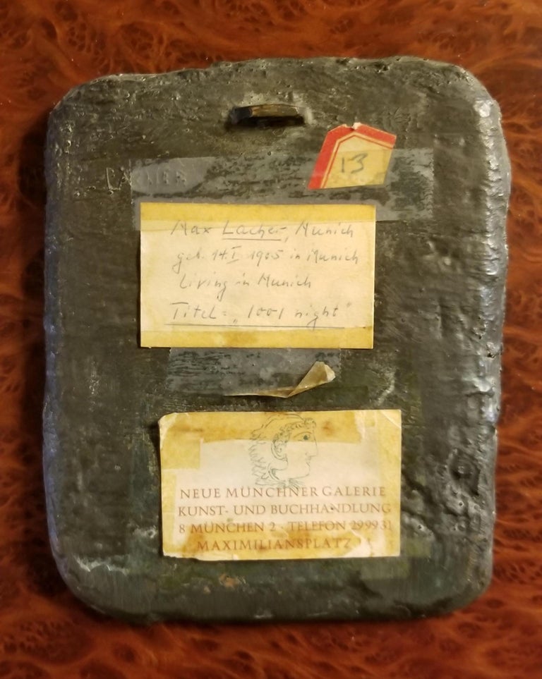 Bronze Erotica Plaque by Max Lacher For Sale at 1stDibs
