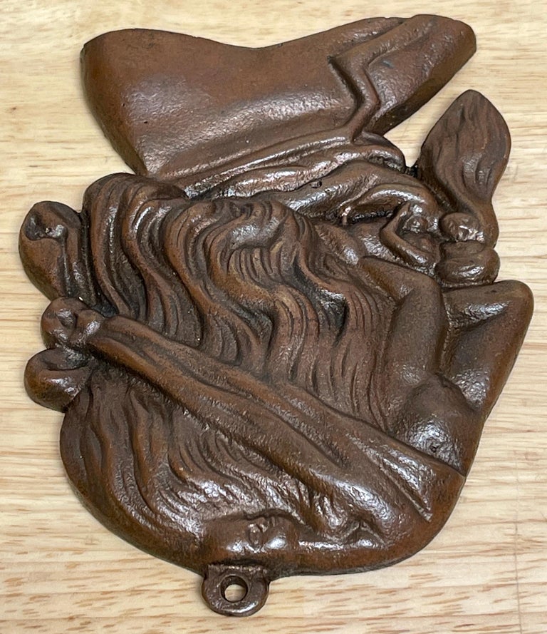 Bronze Erotica Portrait Plaque of Freud- 'What’s on Man’s Mind' For ...