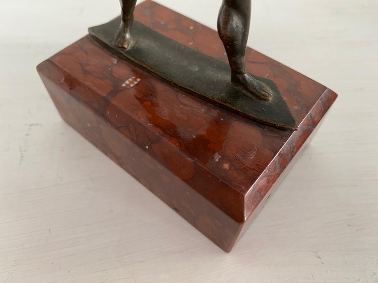 Bronze Etruscan Warrior with Shield, French, Early 19th Century at 1stDibs