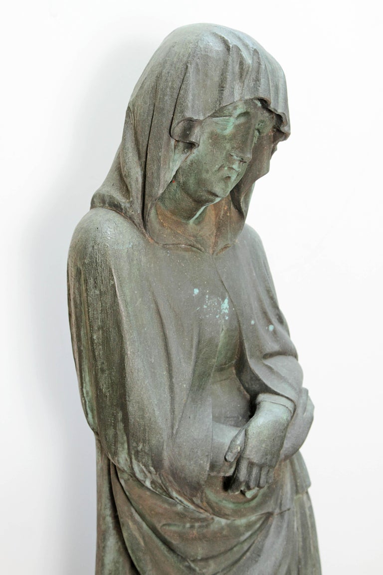 Bronze Female Statue For Sale at 1stDibs | bronze female statues ...