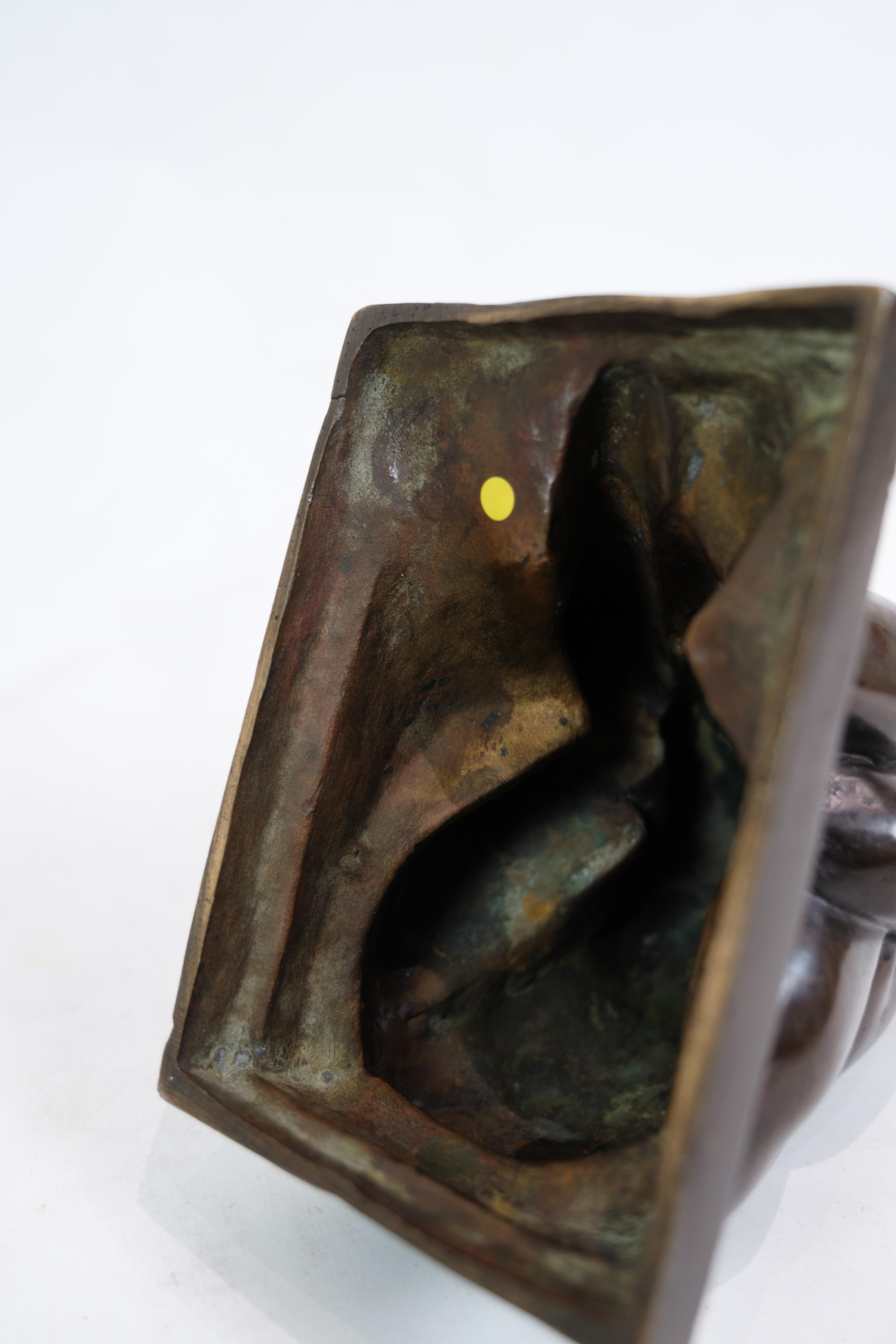 Bronze figure, Designed By Kai Nielsen, Made By Rasmussen Copenhagen ...