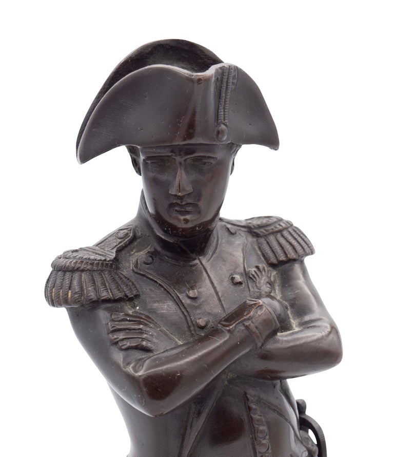 Bronze Figure of Napoleon For Sale at 1stDibs
