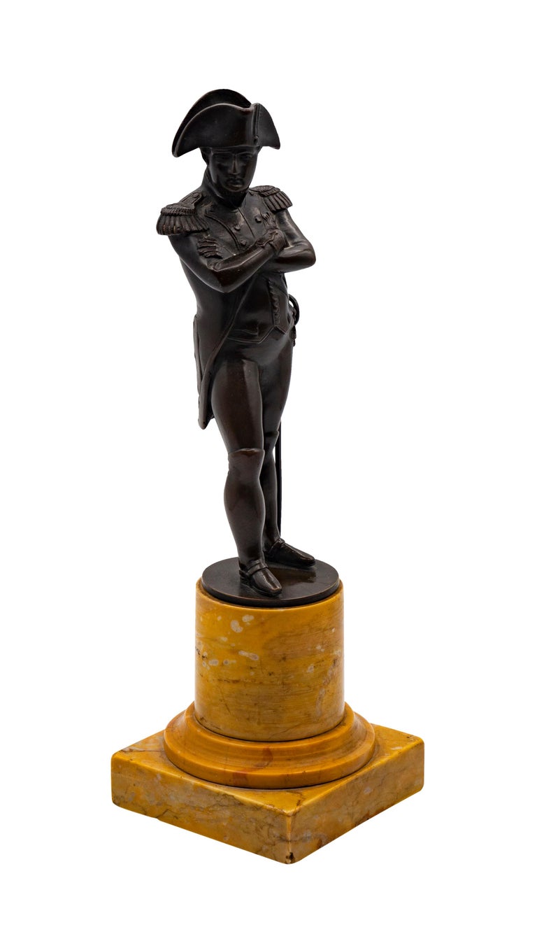 Bronze Figure of Napoleon For Sale at 1stDibs