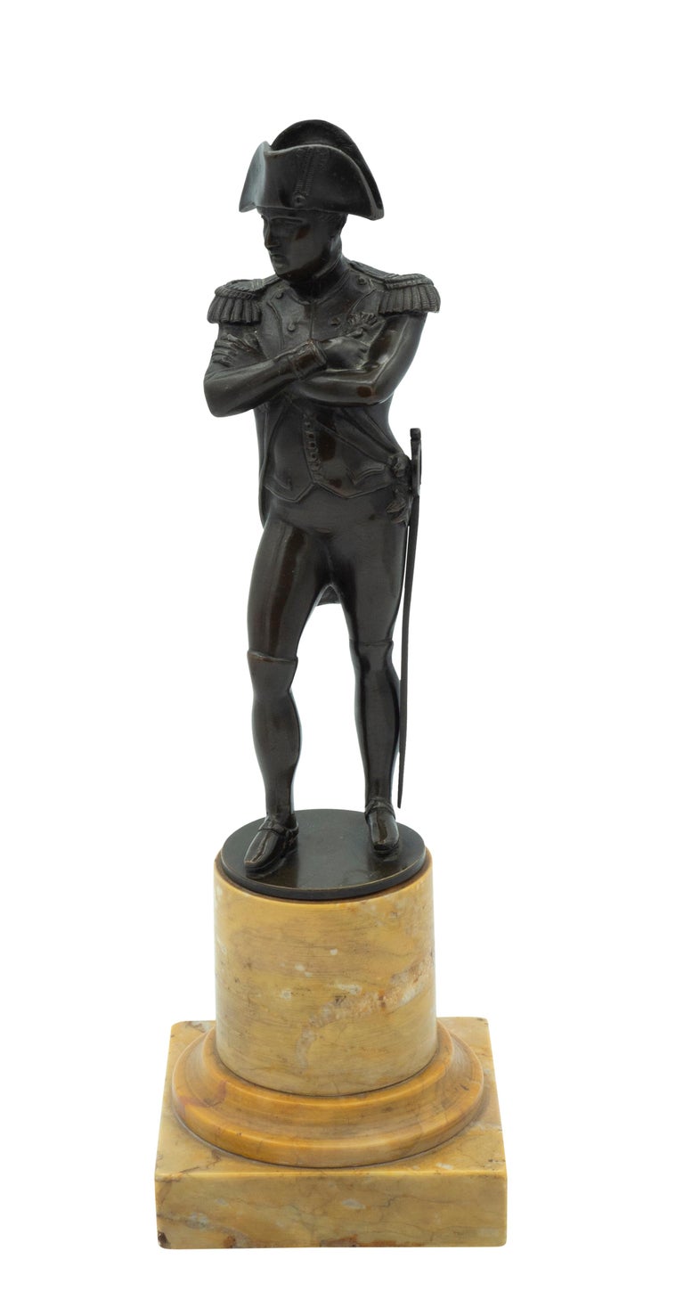 Bronze Figure of Napoleon For Sale at 1stDibs