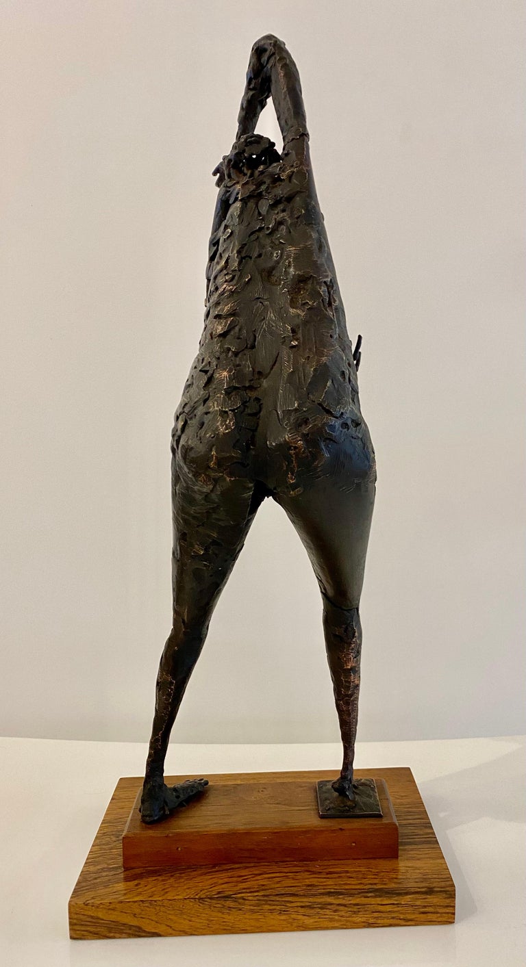 Bronze Figure on Wood Base, Signed Robert Stoller '1934' For Sale at ...