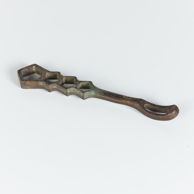 Bronze Fire Hydrant Spanner by Jones For Sale at 1stDibs