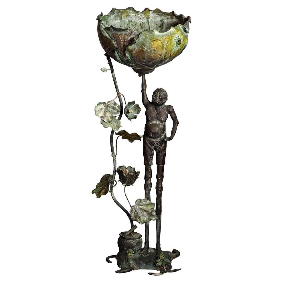 A South Indian Bronze Charakku or Urli at 1stDibs