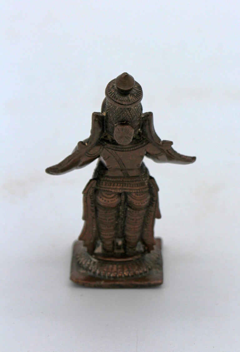 Bronze Garuda in Namaskara Mudra Pose For Sale at 1stDibs