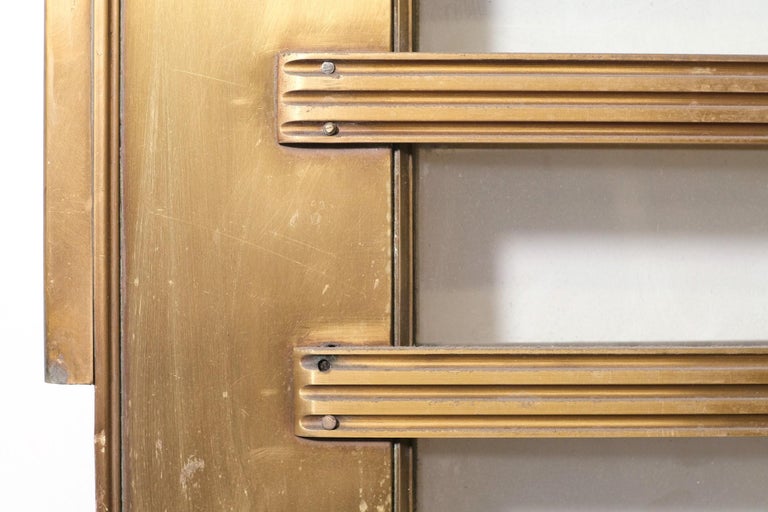 Bronze and Glass Revolving Commercial Door from a NYC Building For Sale ...