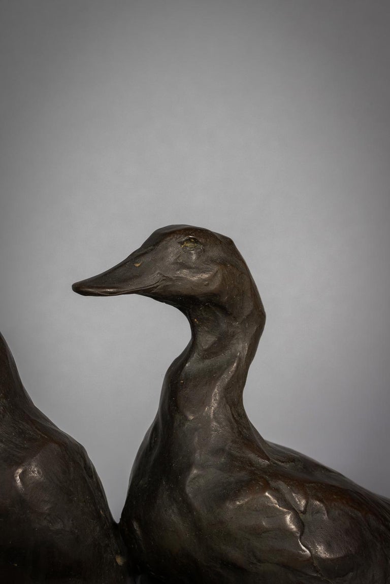 Bronze Group of Ducks, by Willy Zugel 'German, 1876-1950' For Sale at ...