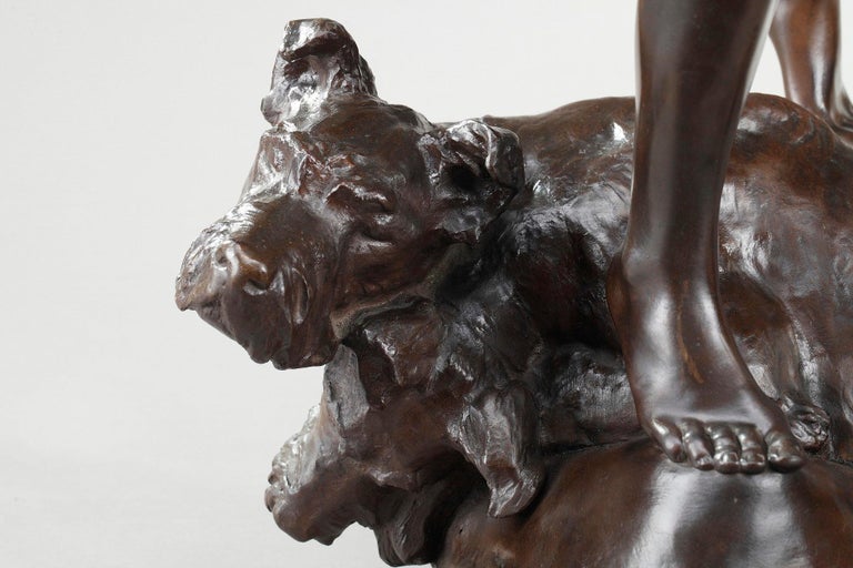 Bronze Group Orpheus and Cerberus by Henri Peinte and Siot-Decauville ...