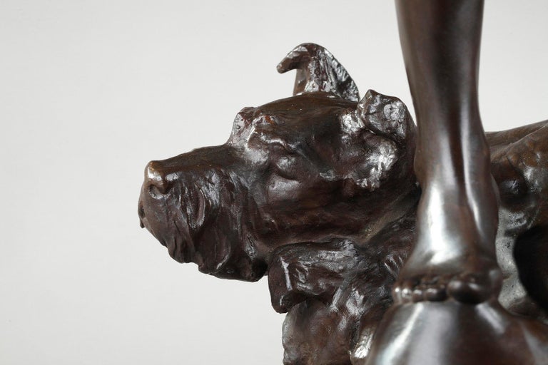 Bronze Group Orpheus and Cerberus by Henri Peinte and Siot-Decauville ...