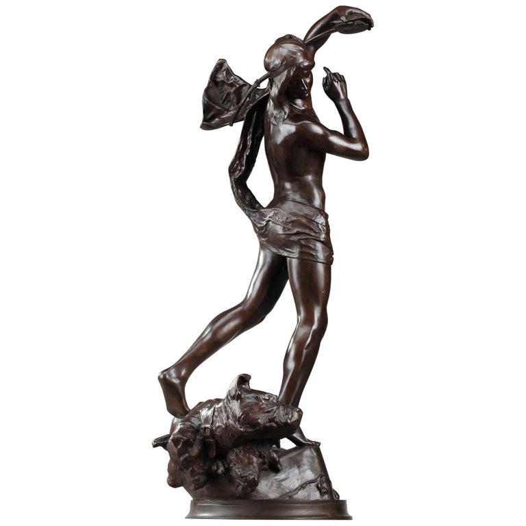 Bronze Group Orpheus and Cerberus by Henri Peinte and Siot-Decauville ...