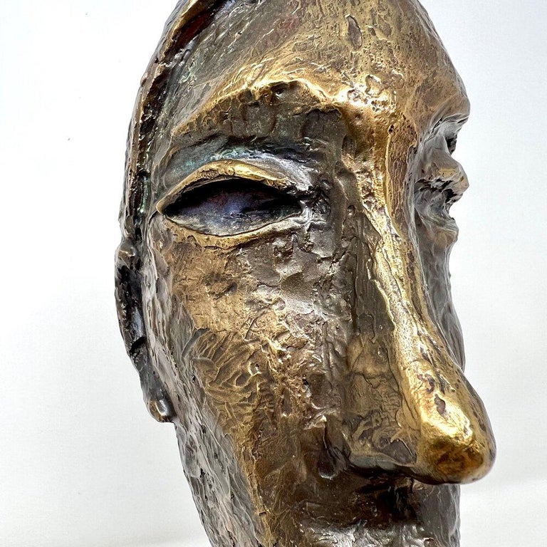 Harlekin-Skulptur aus Bronze von Mary Zarbano im Angebot bei 1stDibs