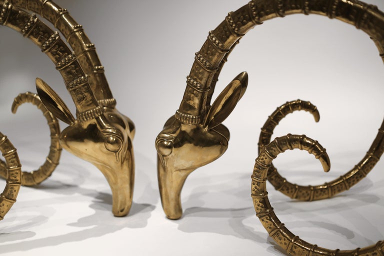Bronze Ibex Table at 1stDibs
