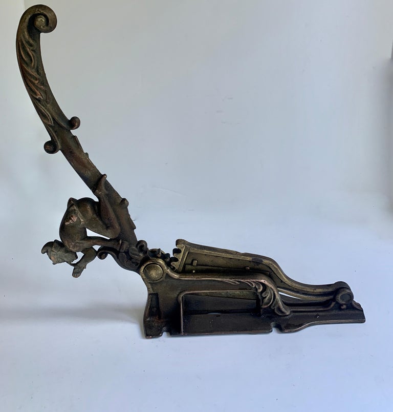 Bronze Jester Cigar Cutter at 1stDibs