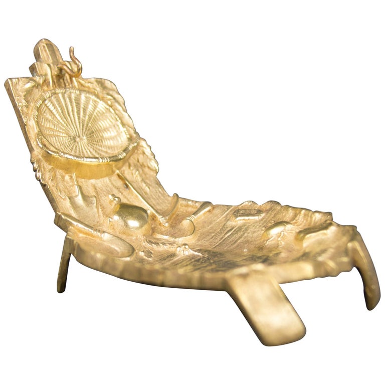 Bronze Jewelry or Pocket Watch Holder Display Stand, France For Sale at ...