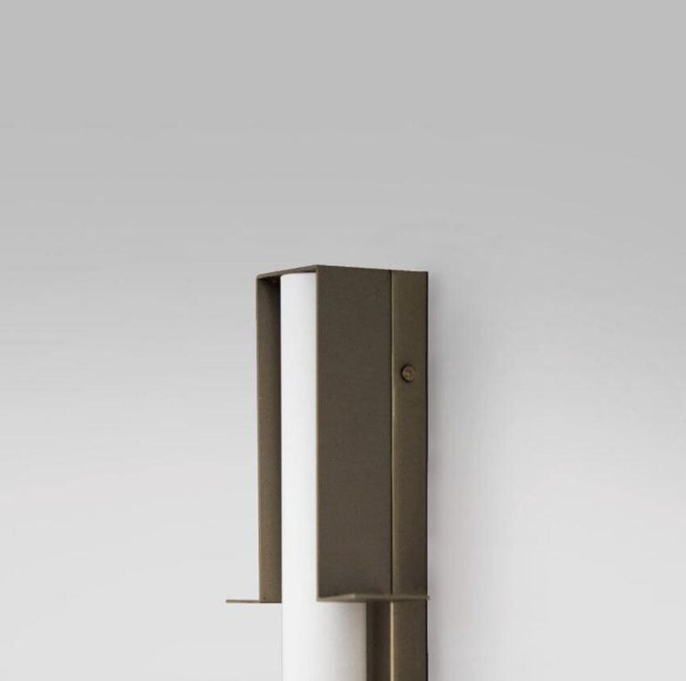 Bronze "Junction" Wall Light, Square in Circle For Sale at 1stDibs ...