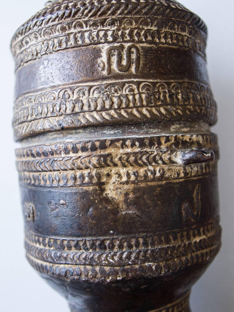 Bronze Lime Container from Laos, Mid-20th Century at 1stDibs | bronze ...