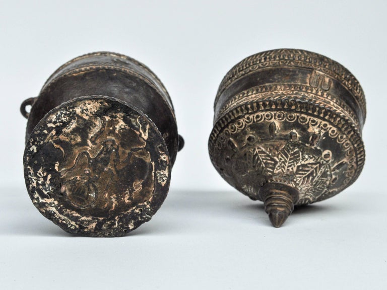 Bronze Lime Container from Laos, Mid-20th Century at 1stDibs | bronze ...