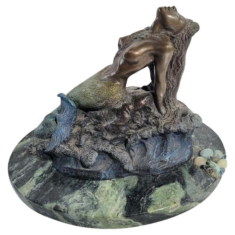 Bronze Mermaid, Signed at 1stDibs