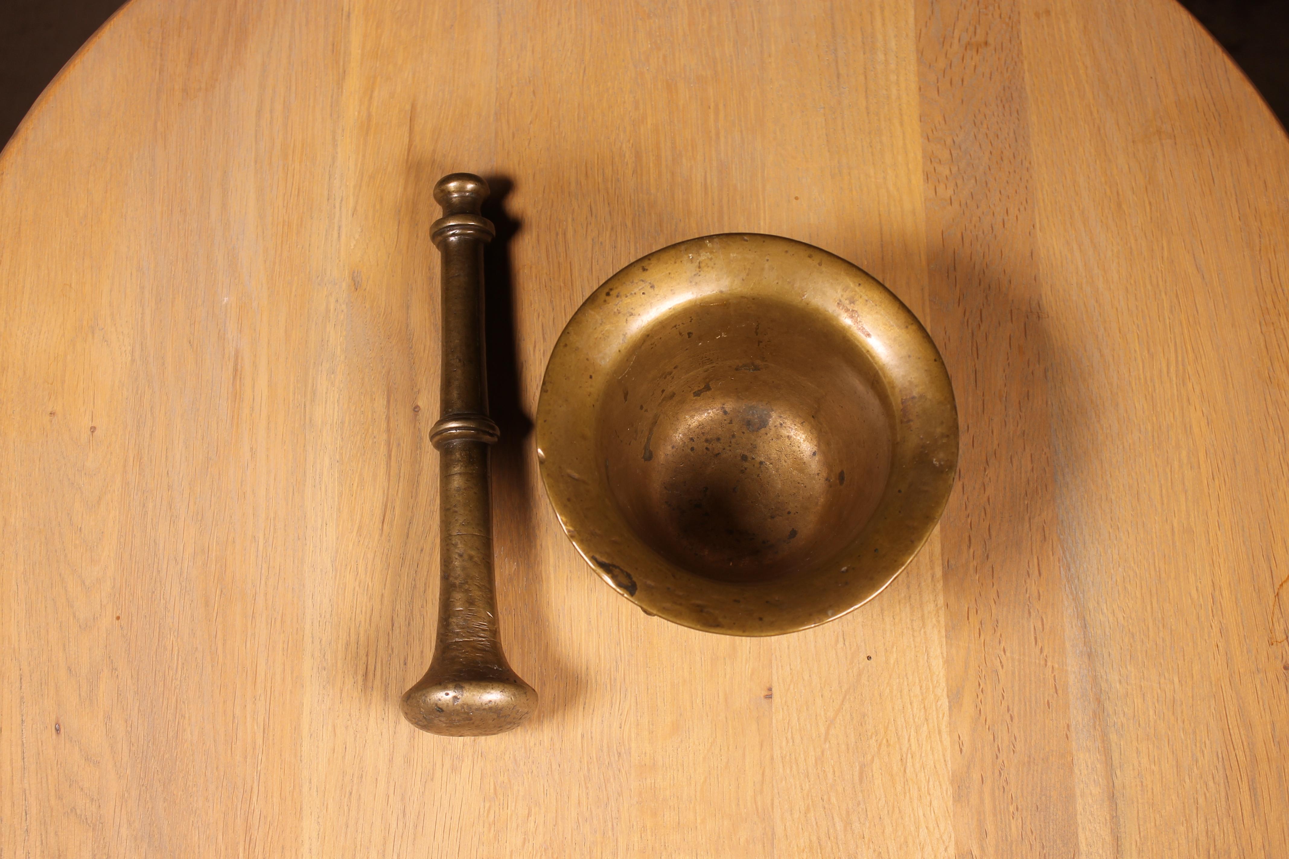 Bronze Mortar, 17th Century at 1stDibs