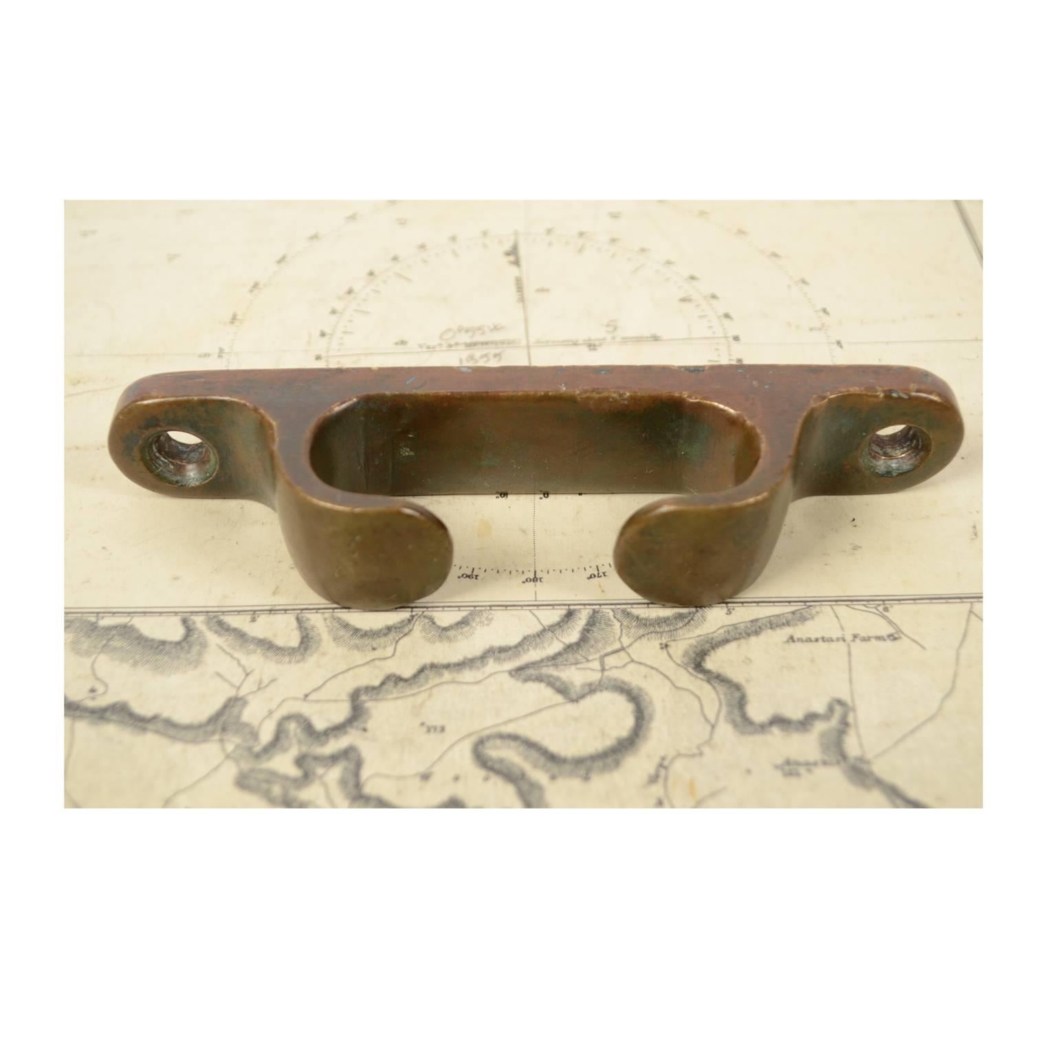 Bronze Nautical Fairlead at 1stDibs | bronze fairlead