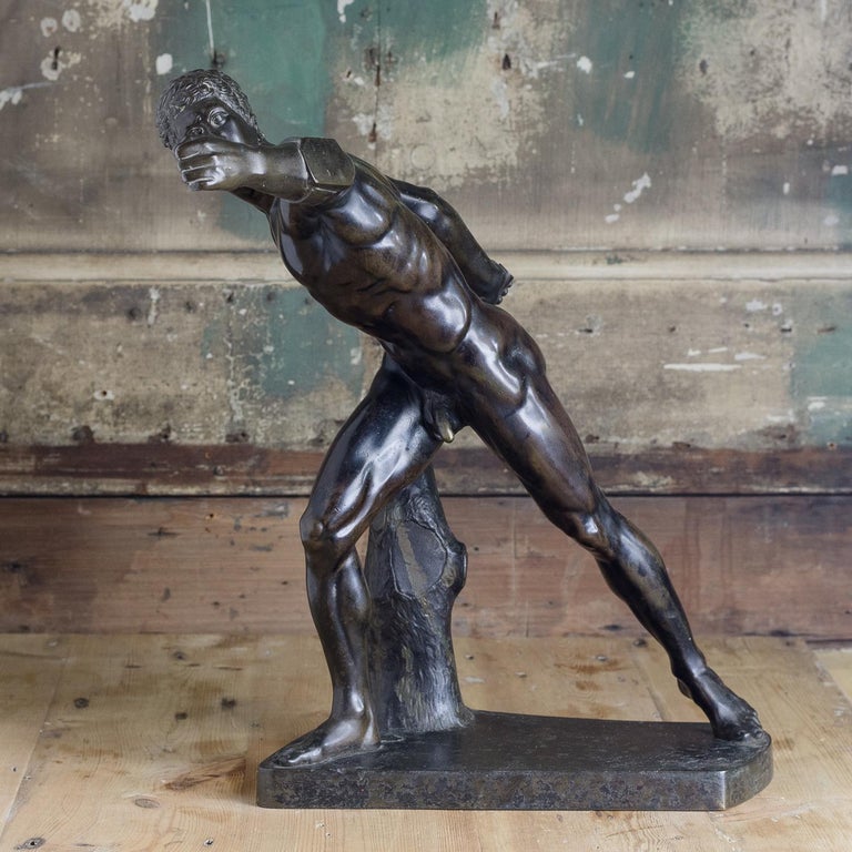 Bronze of the Borghese Gladiator at 1stDibs