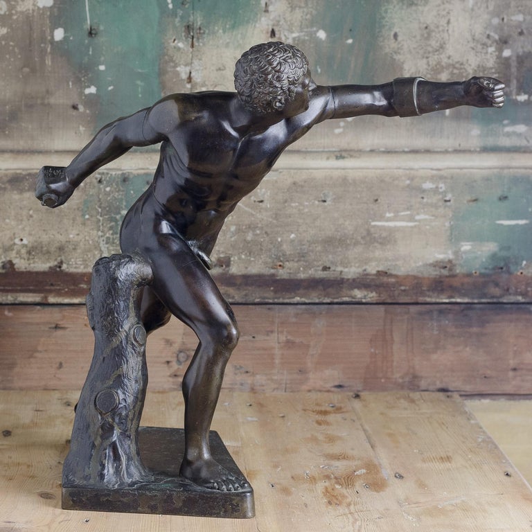 Bronze of the Borghese Gladiator at 1stDibs
