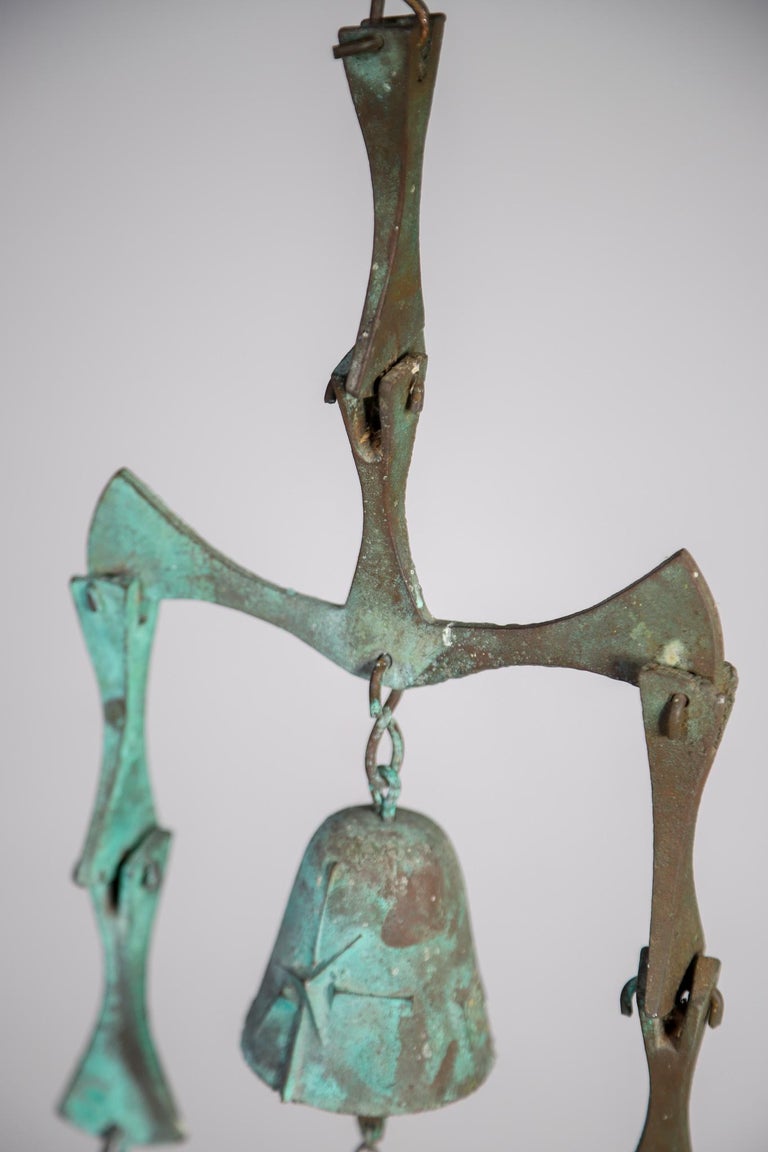 Bronze Paolo Soleri Wind Bell Chime at 1stDibs