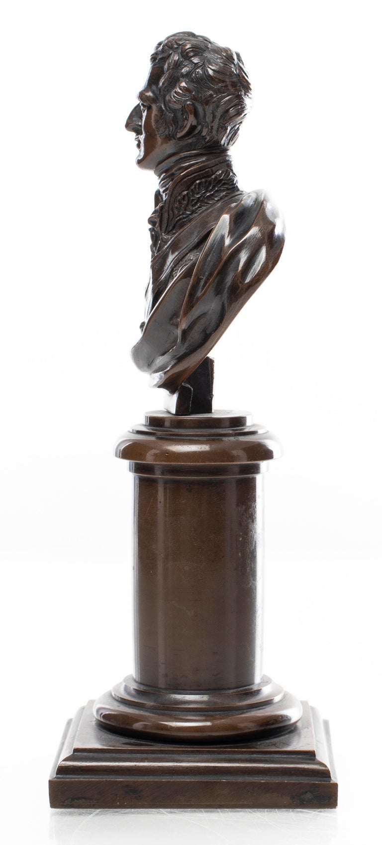 Bronze Portrait Bust of a Military Figure at 1stDibs | military bust