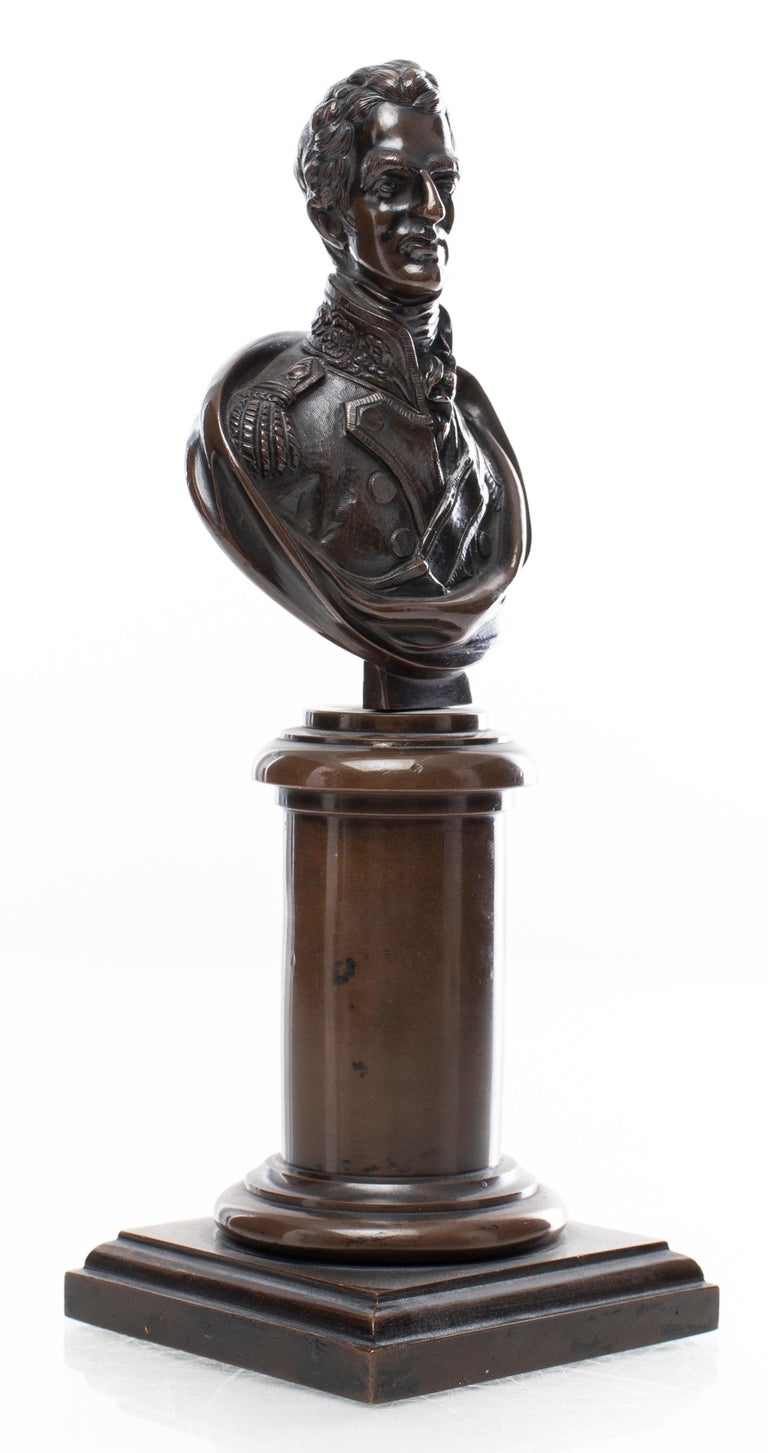 Bronze Portrait Bust of a Military Figure at 1stDibs | military bust