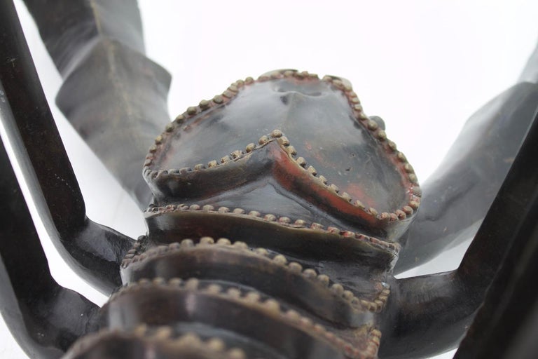 Bronze Scorpion Coffee Table Attributed to Jacques Duval-Brasseur ...