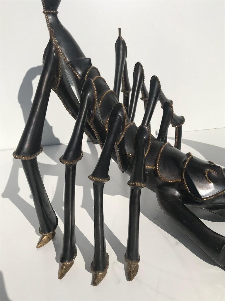 Bronze Scorpion Coffee Table For Sale at 1stDibs