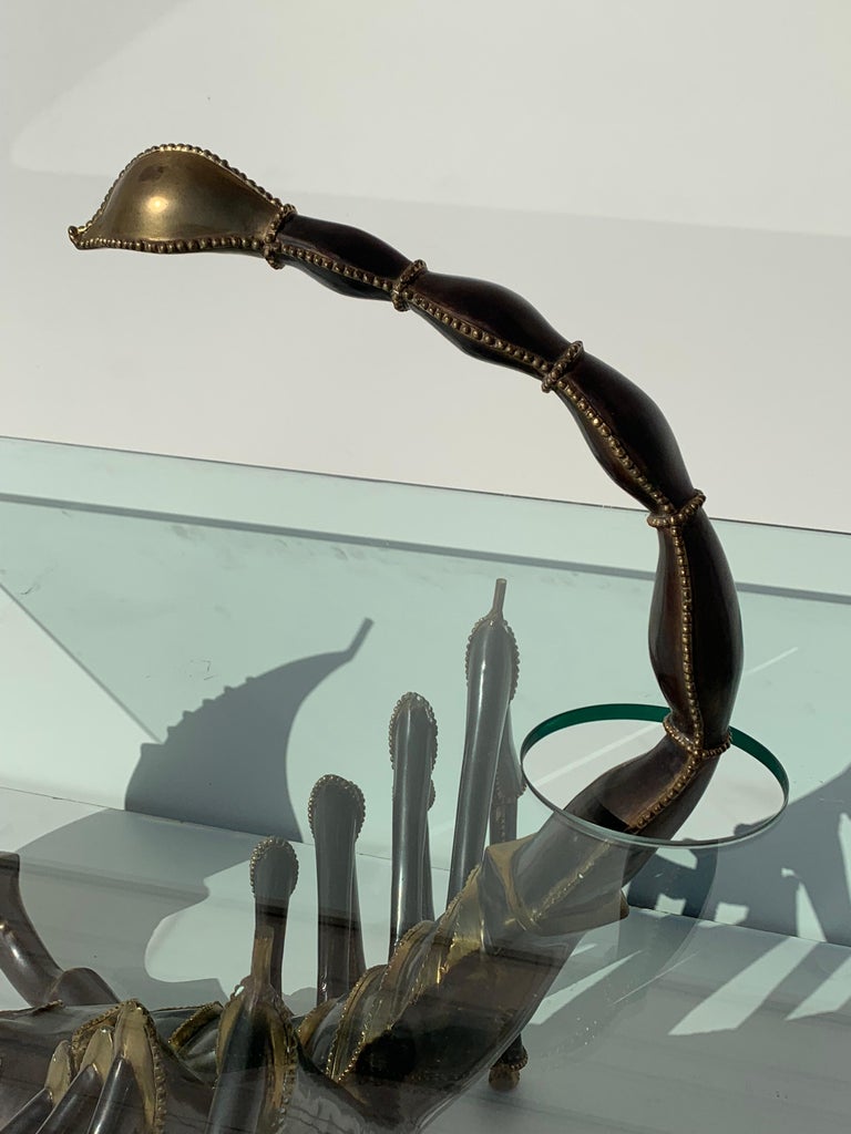 Bronze Scorpion Coffee Table For Sale at 1stDibs