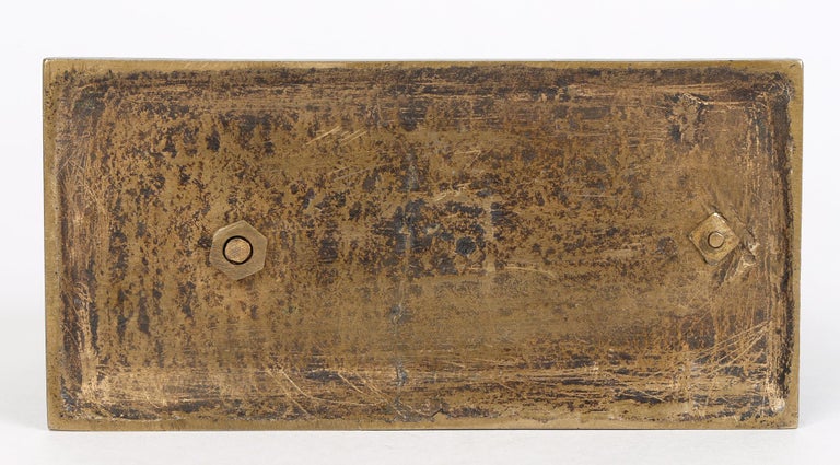 Bronze Sculptural Model of a Collier With his Coal Trolley For Sale at ...