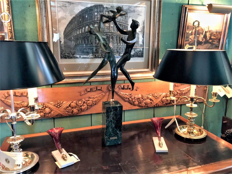 Bronze Sculpture 20th Century Spirit of Life After Robert Russin on ...