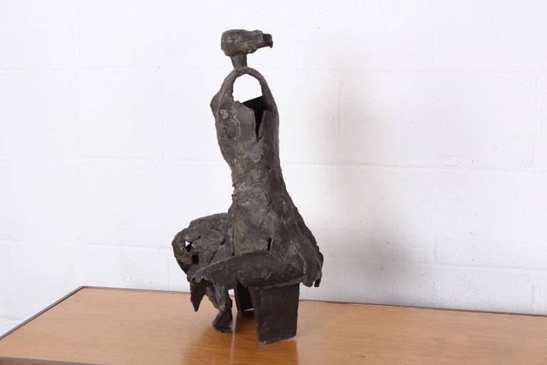 Bronze Sculpture by George Mallett, 1967 at 1stDibs
